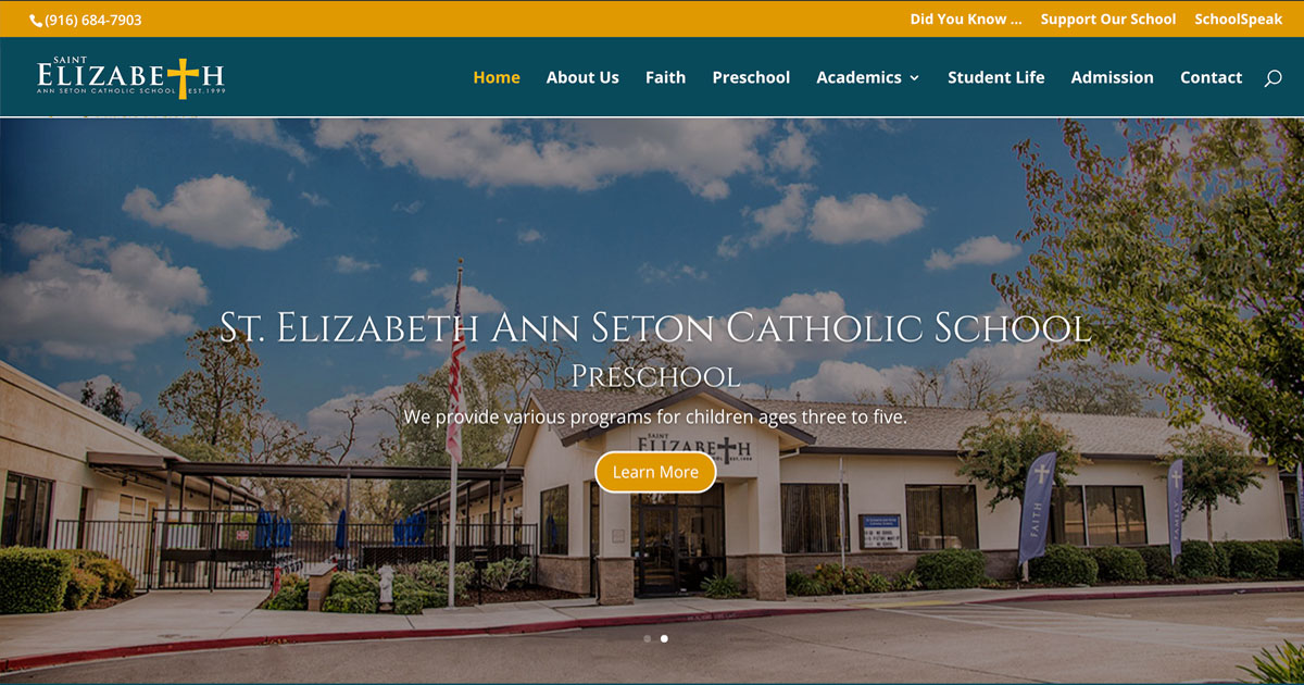 Multimedia One - St. Elizabeth Catholic School Website